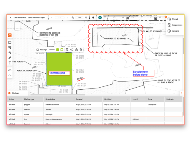PDF Markup – ActiveDraft